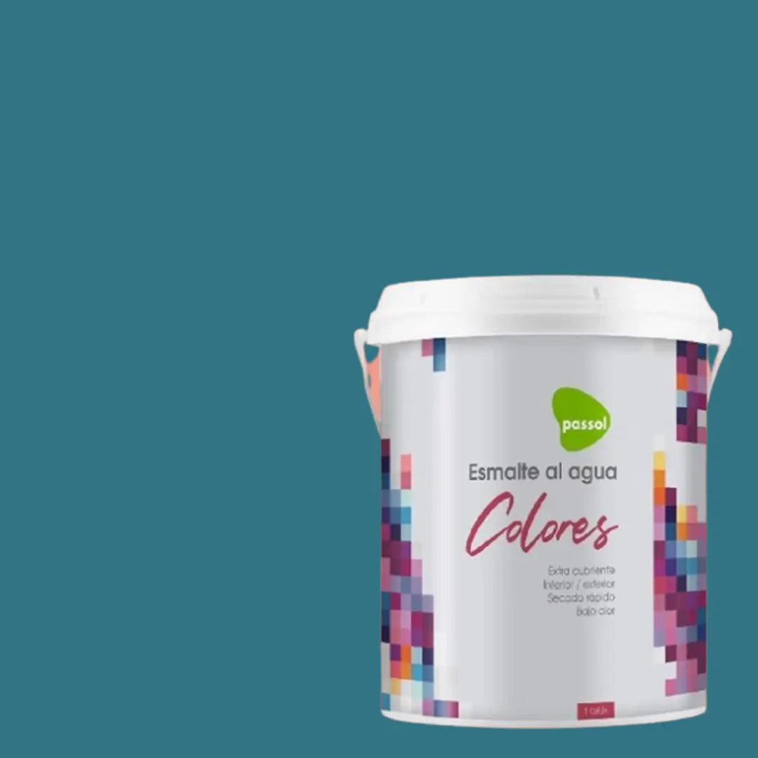 Esmalte al agua colores Azul Piedra – Passol